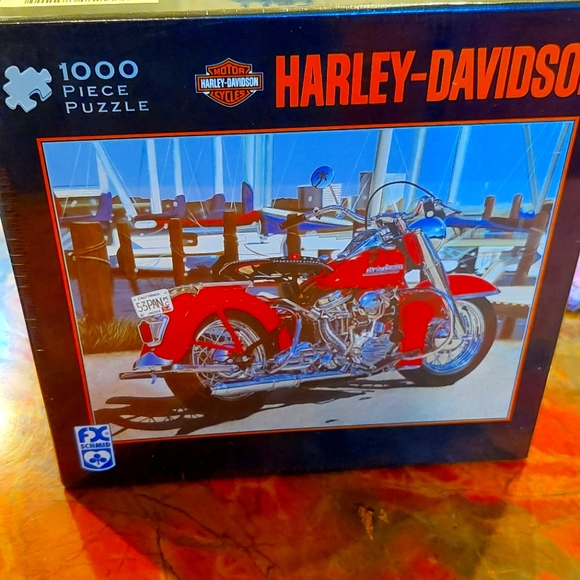 Other | Harley Davidson Panacea 100 Piece Jigsaw Puzzle | Poshmark
